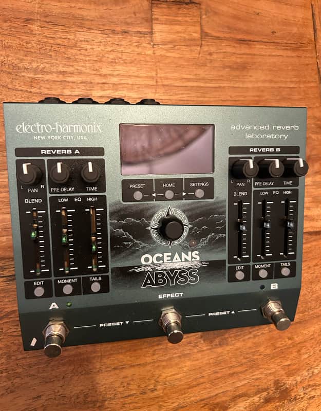 Electro-Harmonix Oceans Abyss Advanced Reverb Laboratory 2025 | Reverb