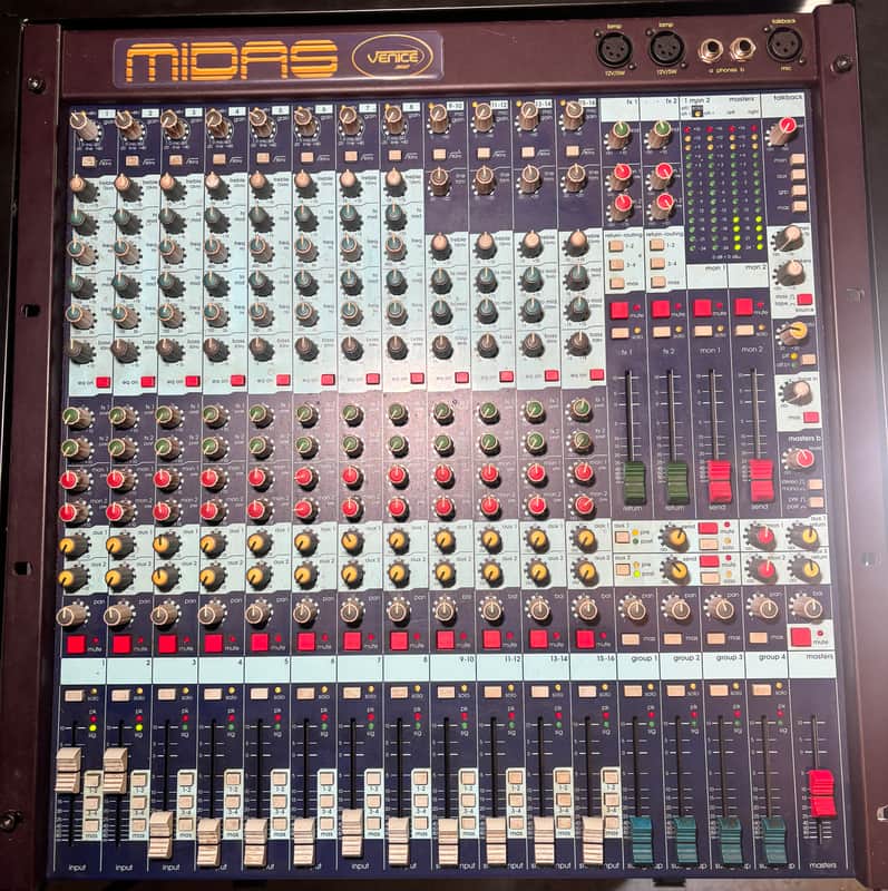Midas Venice 160 16-Channel / 30-Input Mixing Console 2001 - | Reverb