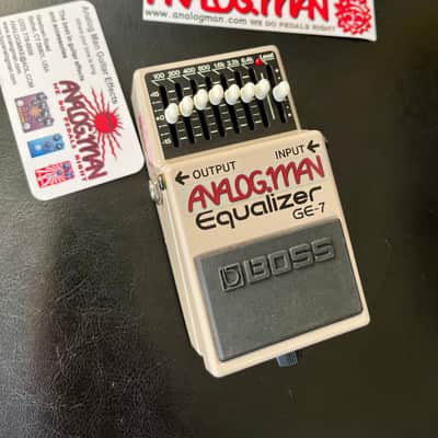 ANALOGMAN/BOSS GE-7~Black Label | Reverb