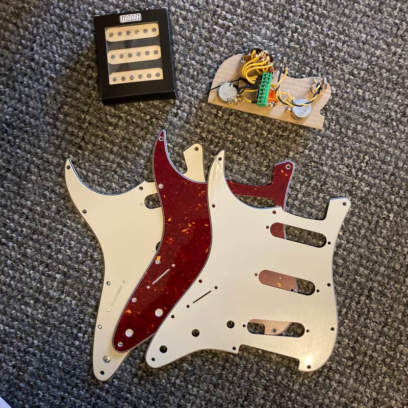 Left handed Stratocaster upgrade kit | Reverb