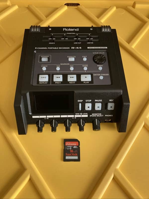 UPGRADED Oade Bros Roland R-44 Solid State 4 Channel Portable | Reverb