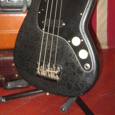 1978 Fender Musicmaster Bass Black | Reverb