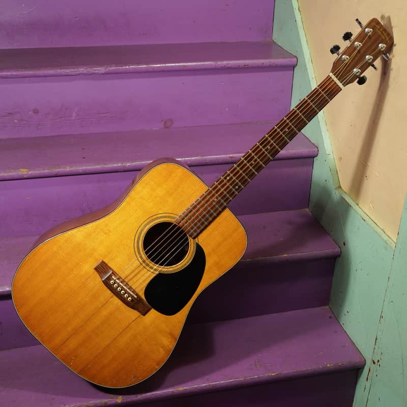 1980s Simon & Patrick Godin D-18-style Dreadnought Guitar | Reverb