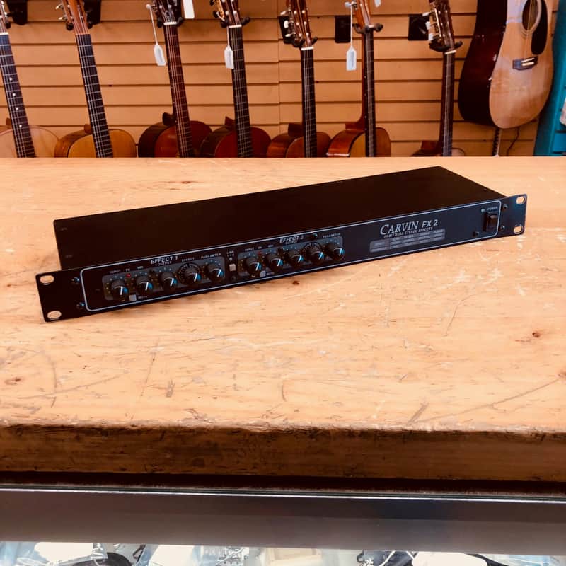 Carvin FX2 Rackmount 24-Bit Stereo Multi-Effects Processor | Reverb