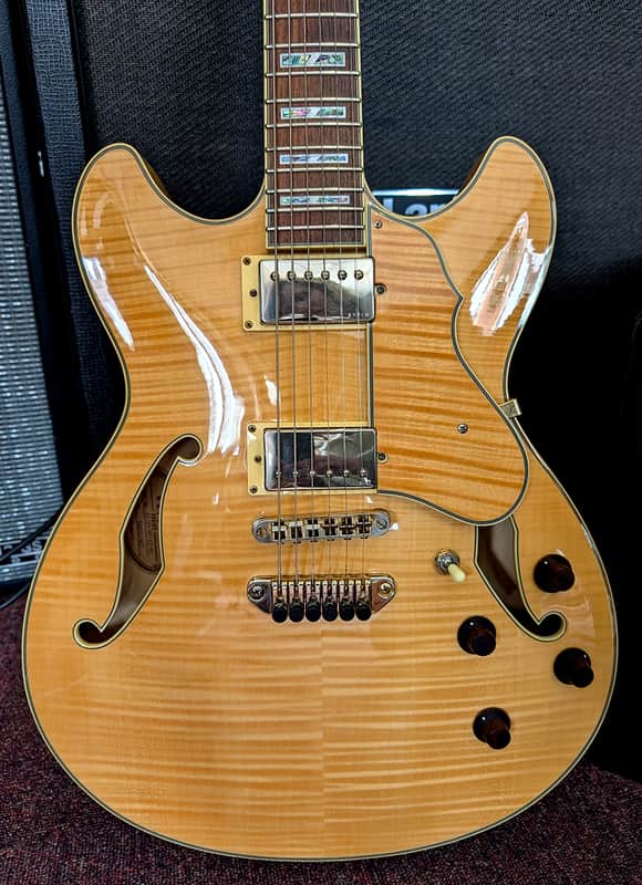 Ibanez AS103-NT CUSTOM 2006 Semi Hollow Flamed Maple With | Reverb UK