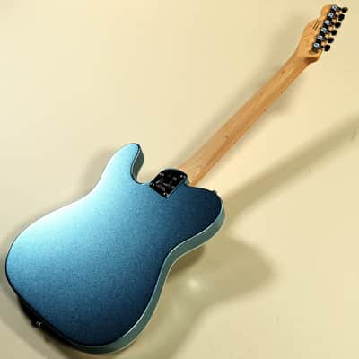 Fender American Elite Telecaster Thinline Mystic Blue Ice | Reverb