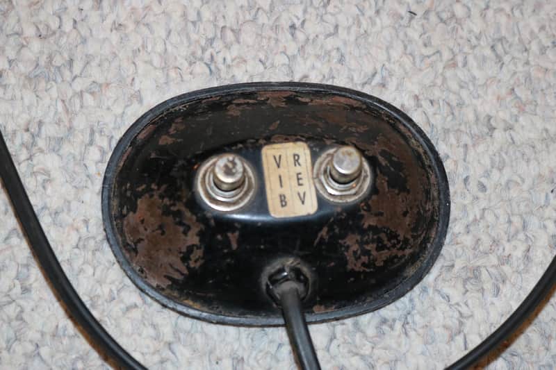 Vintage Original 1960s Fender 2 Button Footswitch - No | Reverb Canada