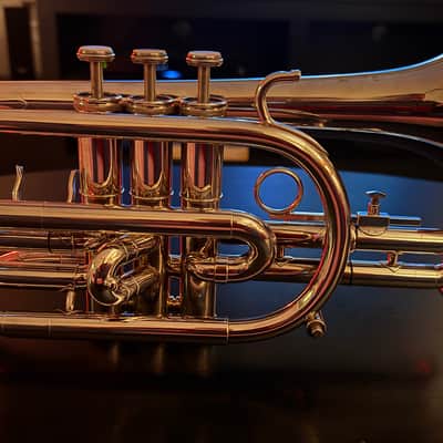Getzen 782 Eterna II Cornet - Silver plate | Reverb