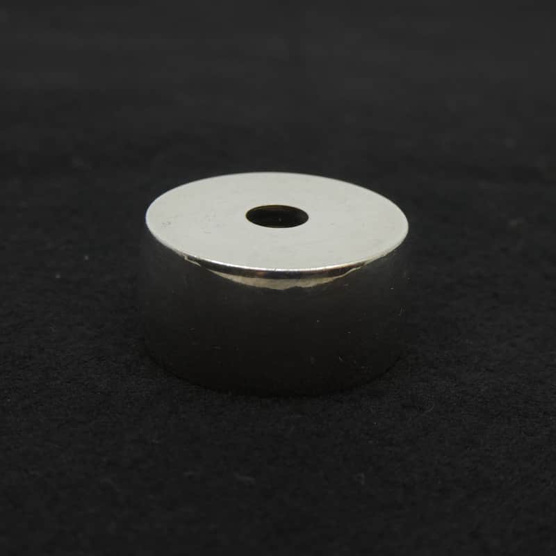 Adams A6/Cornet Top and Bottom Valve Cap Set in Silver Plate | Reverb