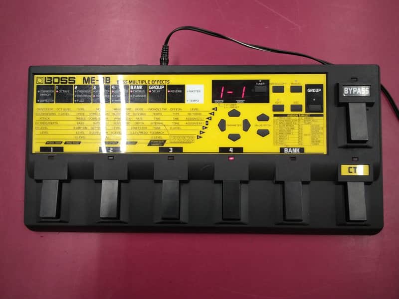 Boss ME-8B Multi-Effects Processor for Bass Guitar | Reverb
