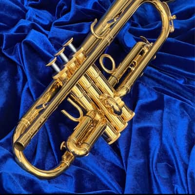 Eclipse MR Gold-Plated Bb Trumpet - with Video Review | Reverb