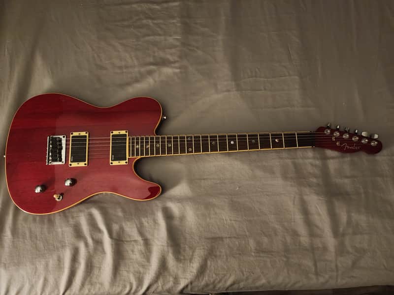 Fender Special Edition Custom Telecaster EMG'S!! FMT HH Red | Reverb