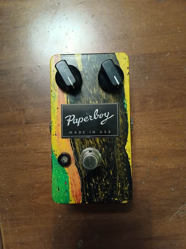 Paperboy Pedals Ragga Man FuzzFace 2021 - Rasta | Reverb
