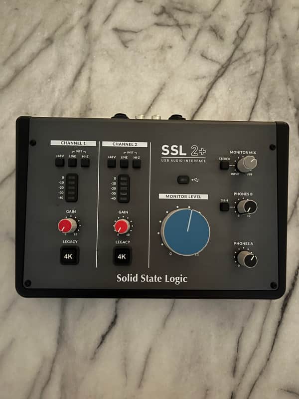 Solid State Logic SSL 2+ USB Audio Interface 2020 - Present - | Reverb