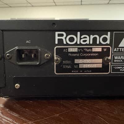 Roland S-550 Digital Sampler - Black | Reverb