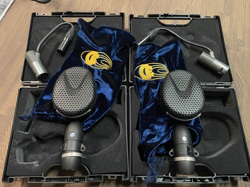 Coles 4038 Ribbon Microphone Stereo Pair 2000s - Black | Reverb