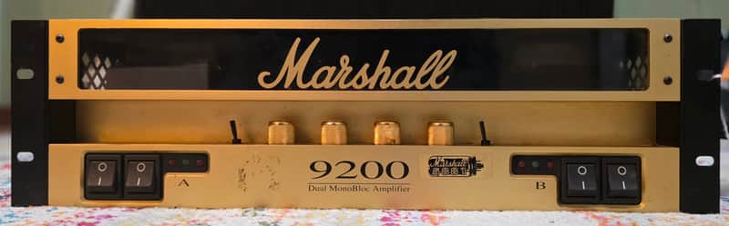 MARSHALL 9200 DUAL MONOBLOC 2-CHANNEL TUBE GUITAR AMPLIFIER | Reverb