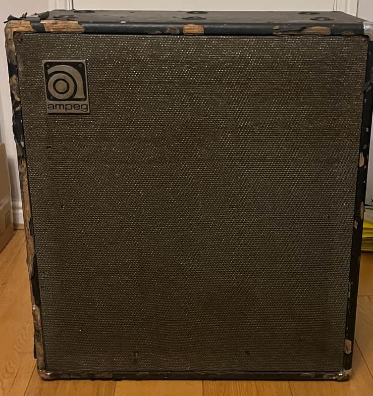 Ampeg V-4 4x12 120-Watt 8ohm speaker cabinet 1972 | Reverb