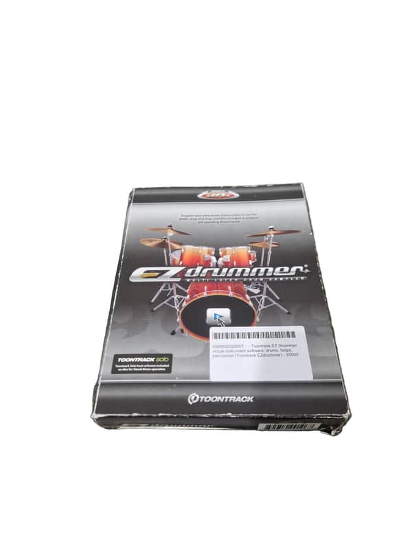 toontrack ez drummer Software - Excellent w/ Manuals & | Reverb