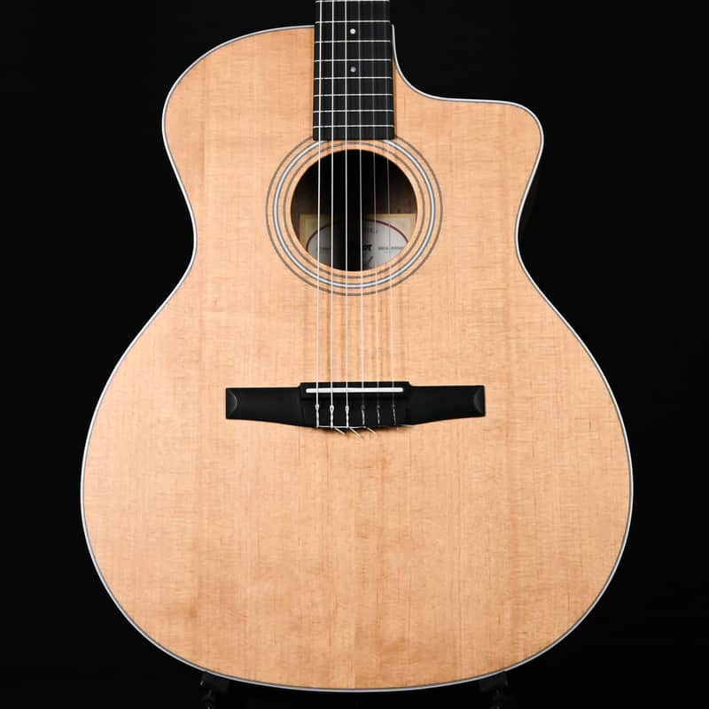 Taylor 214ce-N Nylon-string Acoustic/ Electric Guitar - | Reverb