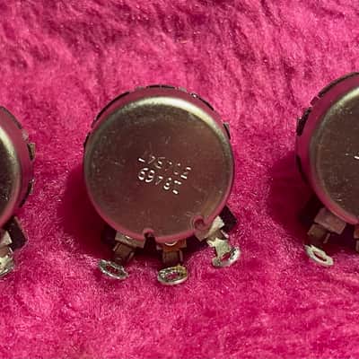 250K Ohm Stackpole Matching Set of 3 Potentiometers - | Reverb UK