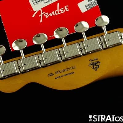 Fender Vintera III Mid 60s Telecaster Tele NECK & TUNERS, Mid | Reverb