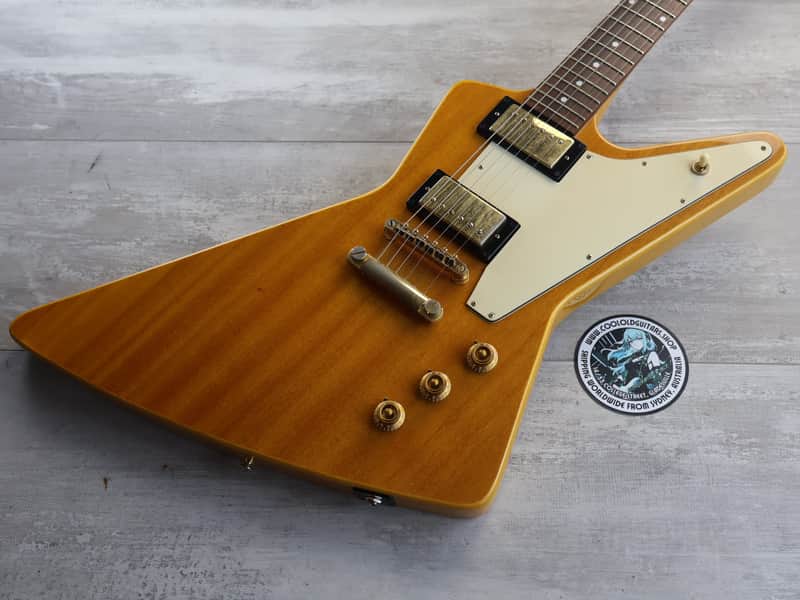 2009 Epiphone '58 1958 Reissue Korina Explorer (Aged | Reverb Canada
