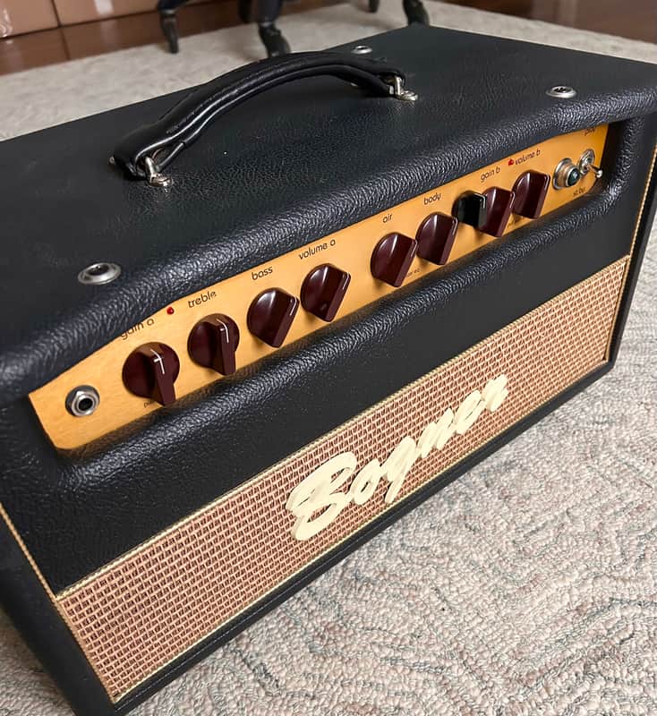 Bogner Duende 15 Watt Head with Mid control - Black | Reverb