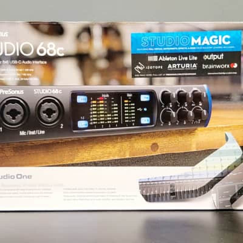PreSonus Studio 68C 6x6 USB-C Audio / MIDI Interface 2019 - | Reverb