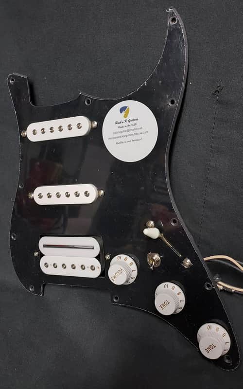 Rock'N R Guitars Loaded HSS Stratocaster Pickguard W/GM Hot | Reverb