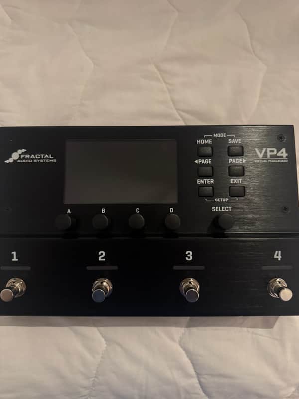 Fractal Audio VP4 Virtual Pedalboard 2024 - Present - Black | Reverb