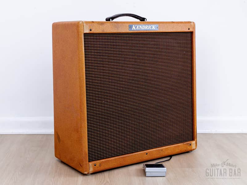 Kendrick Model 2410 Tweed Bassman 5F6-A 4x10 Boutique Tube | Reverb