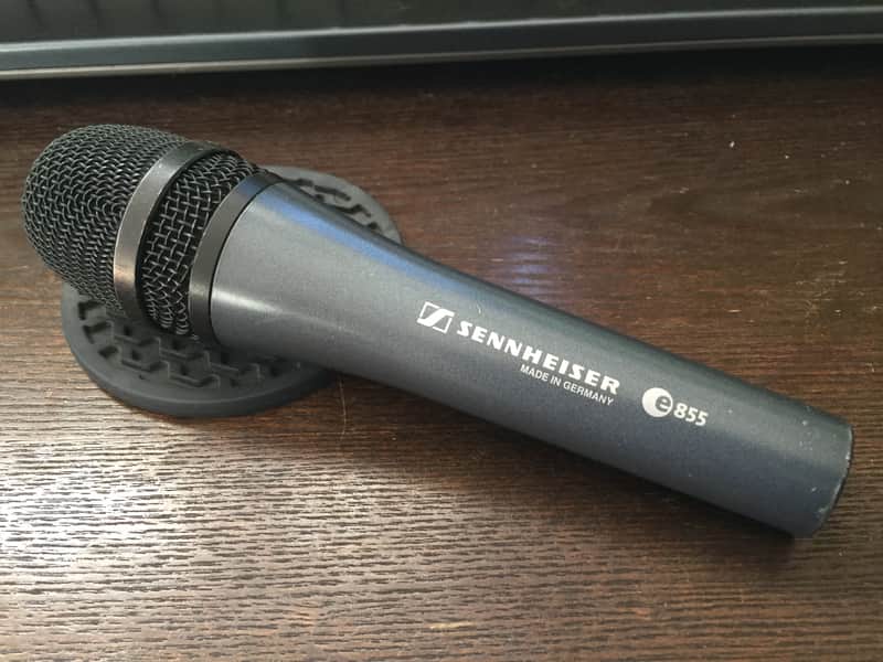 Sennheiser e 855 Dynamic Mic Microphone e855 Cardioid | Reverb