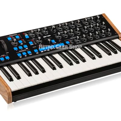 GS Music Bree6 Keyboard Polyphonic Analog Synthesizer Black | Reverb