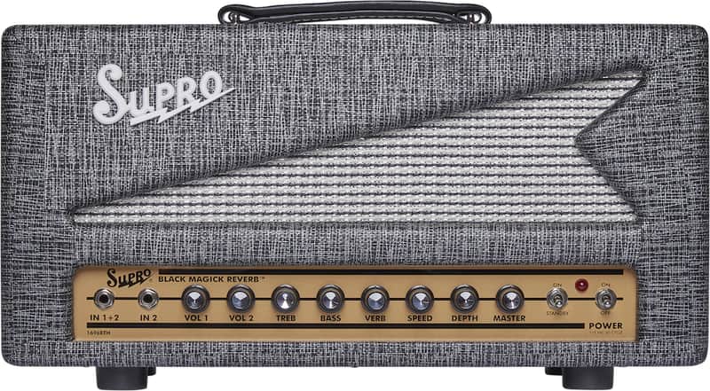 Supro 1696RTH Black Magick Reverb Head - 25W Reverb and | Reverb