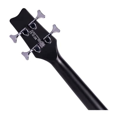 Washburn Scavenger 4-String Bass Guitar - Black - Open Box | Reverb