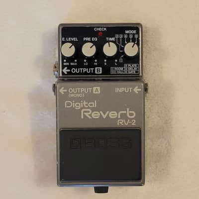 Boss RV-2 Digital Reverb Made in Japan | Reverb