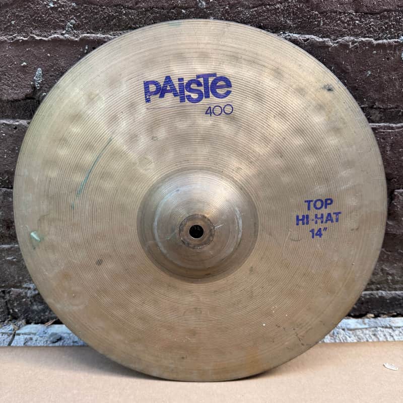 Paiste 400 Series 14" Hi-Hat Top (Used) - Made in Germany | Reverb