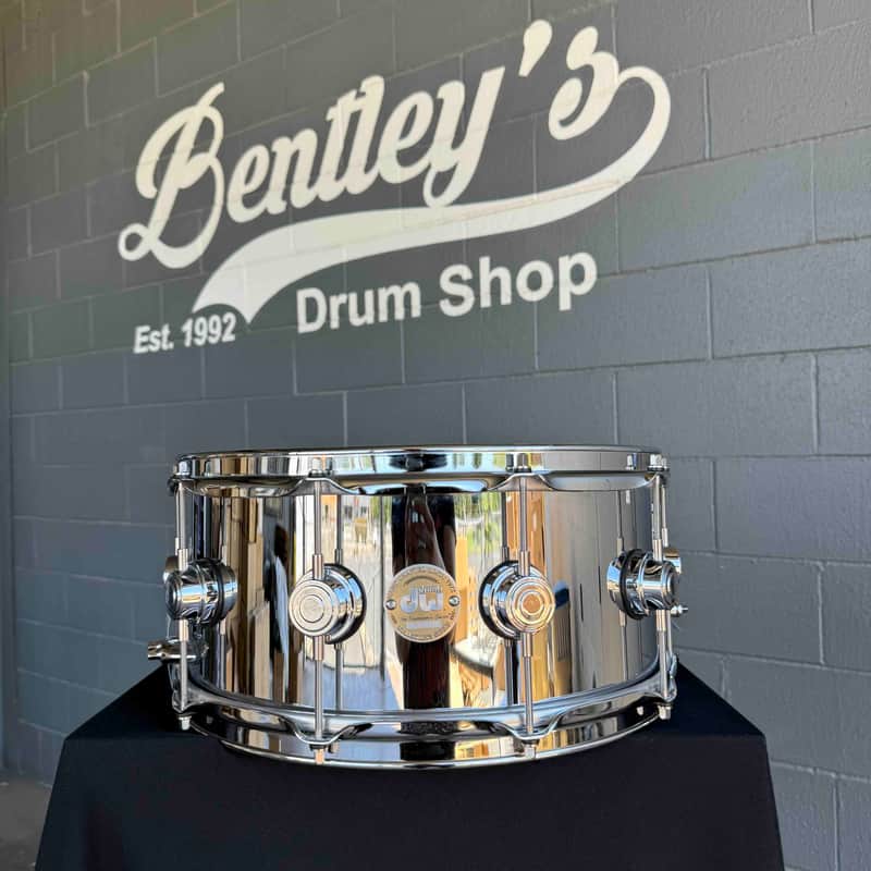 ~RARE!~ Early DW Collector's Cast Steel 6.5x14 Snare Drum | Reverb
