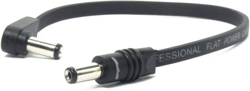 EBS DC1-28 90/0 Flat Power Cable, Angle-Straight, 28 | Reverb
