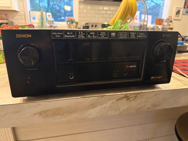 Denon AVR-X3400H 7.2-Channel 4K Ultra HD Network Receiver | Reverb