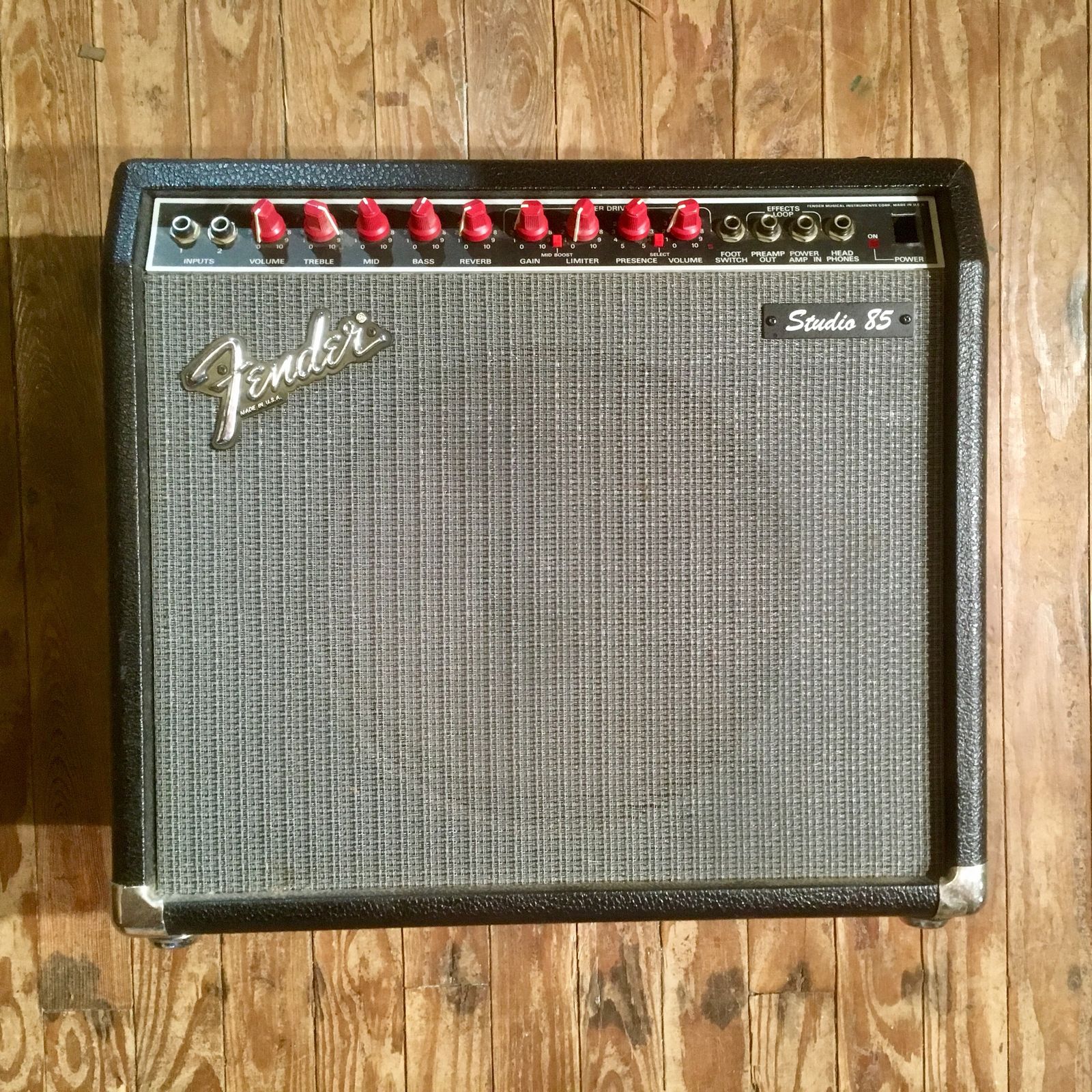 Fender Studio 85 65-Watt 1x12" Solid State Guitar Combo 1988 | Reverb