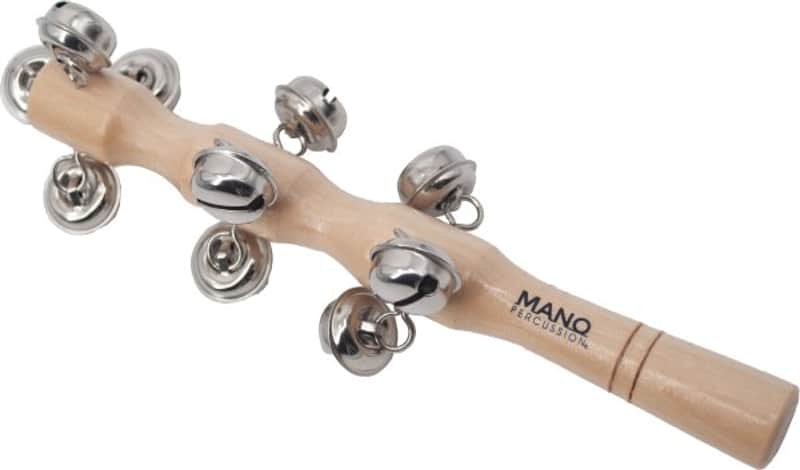 Mano Percussion - Jingle Bell Stick with 10 Bells | Reverb