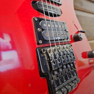 Rare Ibanez RG570-FMTR 1992 - Flame Maple Transparent Red MIJ | Reverb