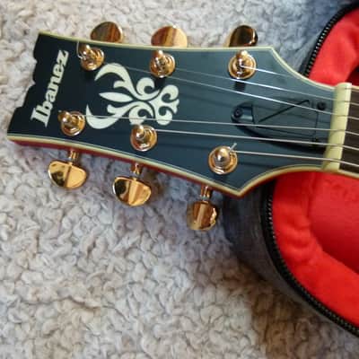 As-New Ibanez AMH90, Cherry Red Flat | Reverb