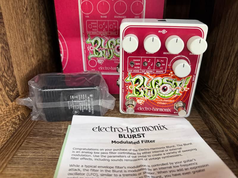 Electro-Harmonix Blurst Nice With Box Modulated Filter Pedal | Reverb