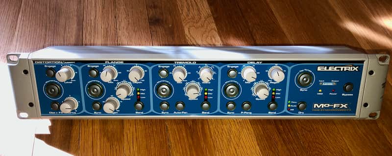 Electrix Mo-FX Time Synchronized Effects Unit 2000s - Blue | Reverb