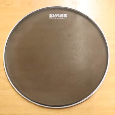 Evans 14" Sound Off Mesh Drum Head Black | Reverb