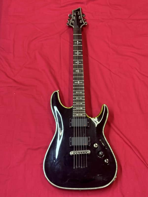 SCHECTER AD-C1-HR BLK HELLRAISER Diamond Series | Reverb Canada
