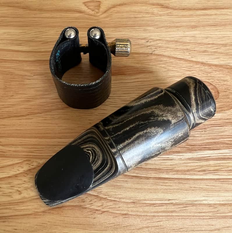 D’Addario D5M Select Jazz Marble Alto Saxophone Mouthpiece & | Reverb